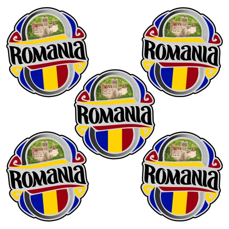 giftshop.ro - MGS123-Castelul Bran Romania, magnet frigider