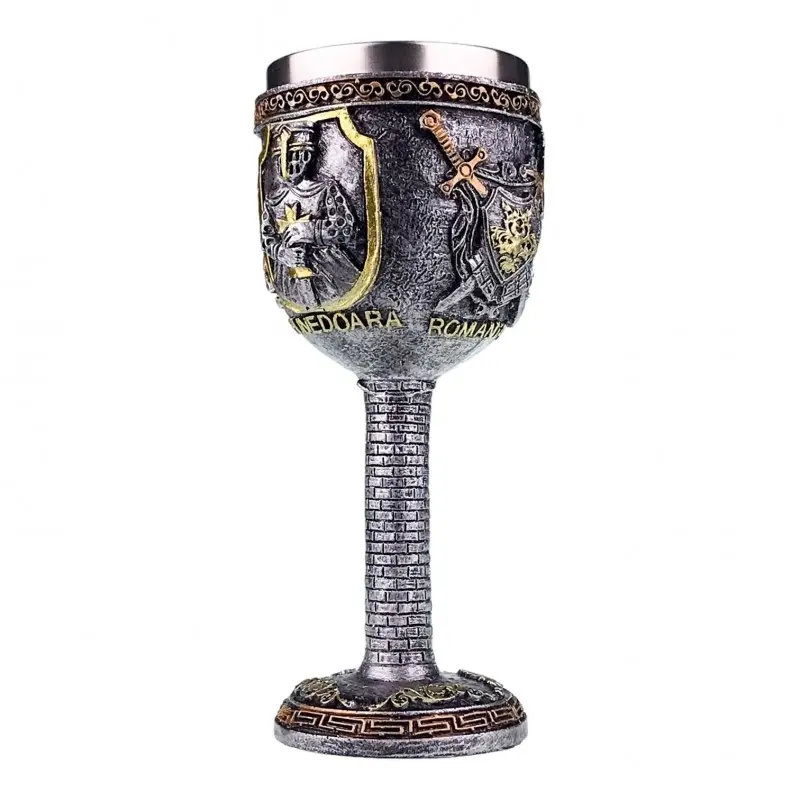 Castelul corvinilor, romania, pocal din metal si r | giftshop.ro